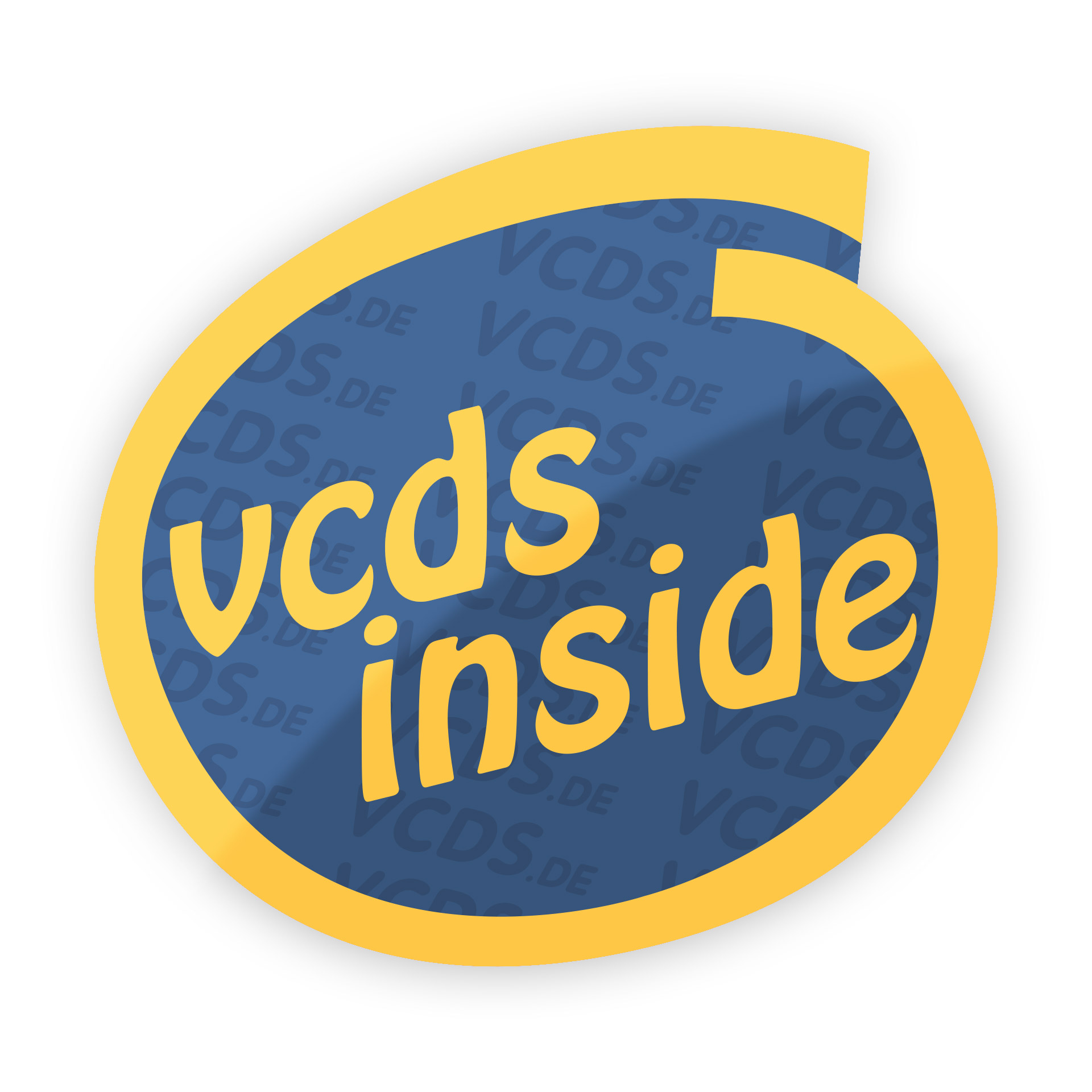 "VCDS Inside" Aufkleber | CCD Car-Diagnostics